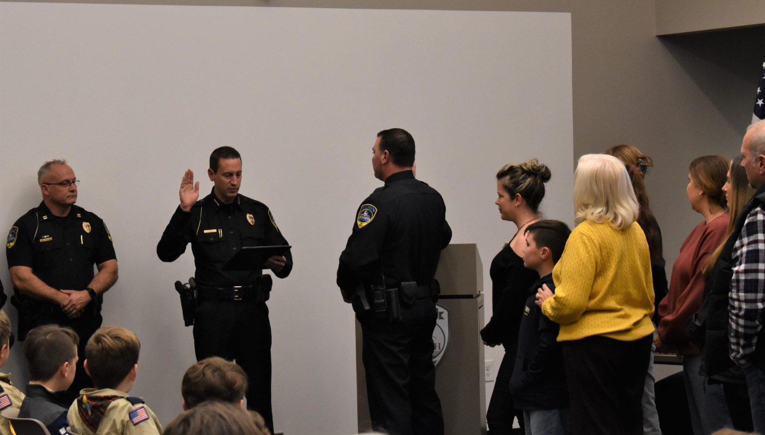 Oath of Office for Lieutenant LaRocque – City of Acworth, GA