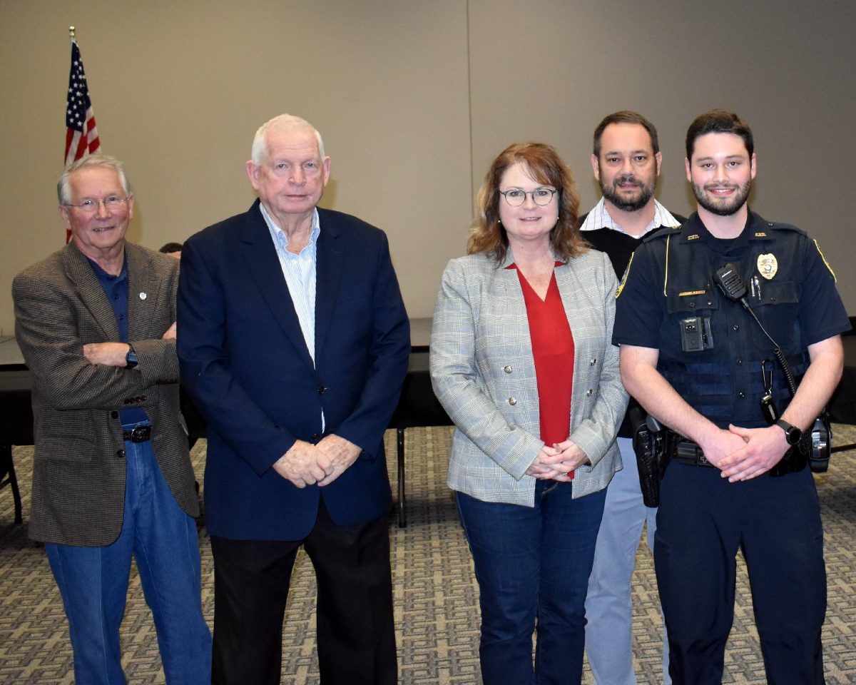 Oath of Office given to Officer(s) Brix Boarman, Mathew McKelvey, and ...