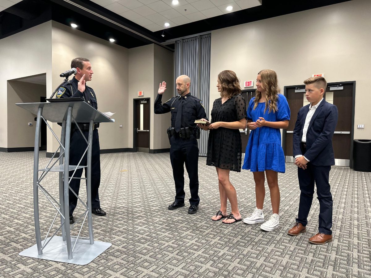 Swearing in of Captain David St. Onge – City of Acworth, GA