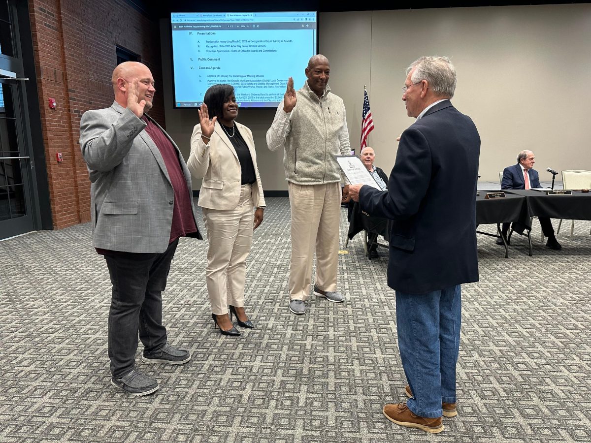 Oaths of Office for Acworth Boards and Commissions – City of Acworth, GA