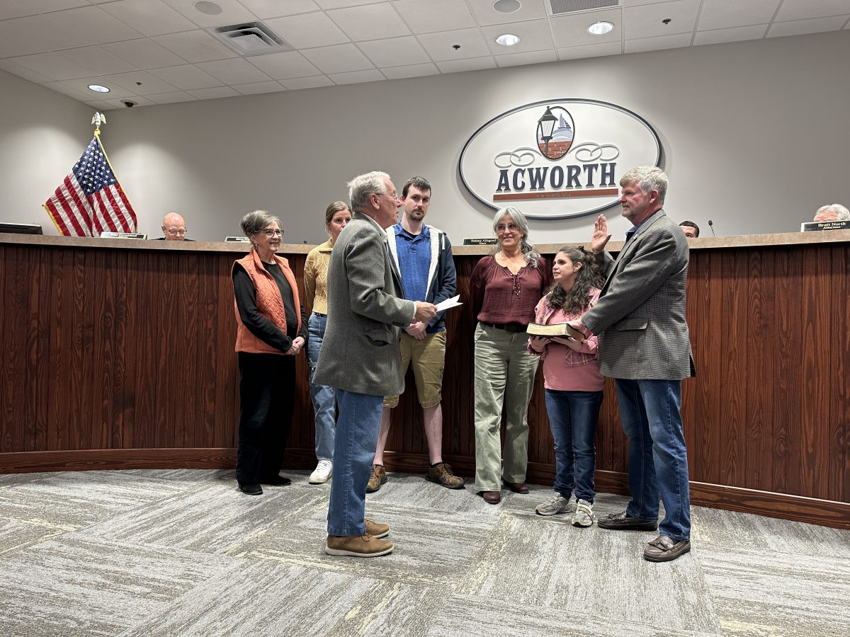 Swearing-In of Newly Elected City of Acworth Aldermen – City of Acworth, GA