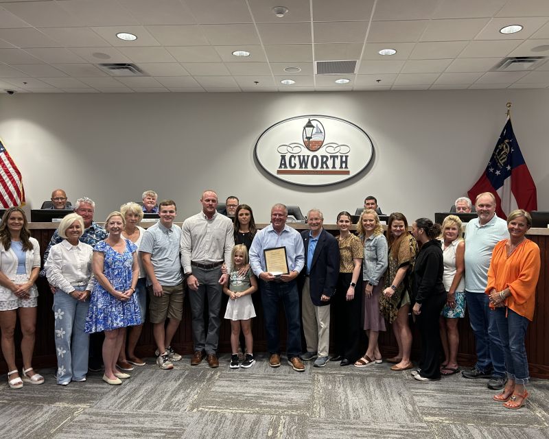 Proclamation for Mike Schroeder in Recognition of 1885 Grill Acworth ...