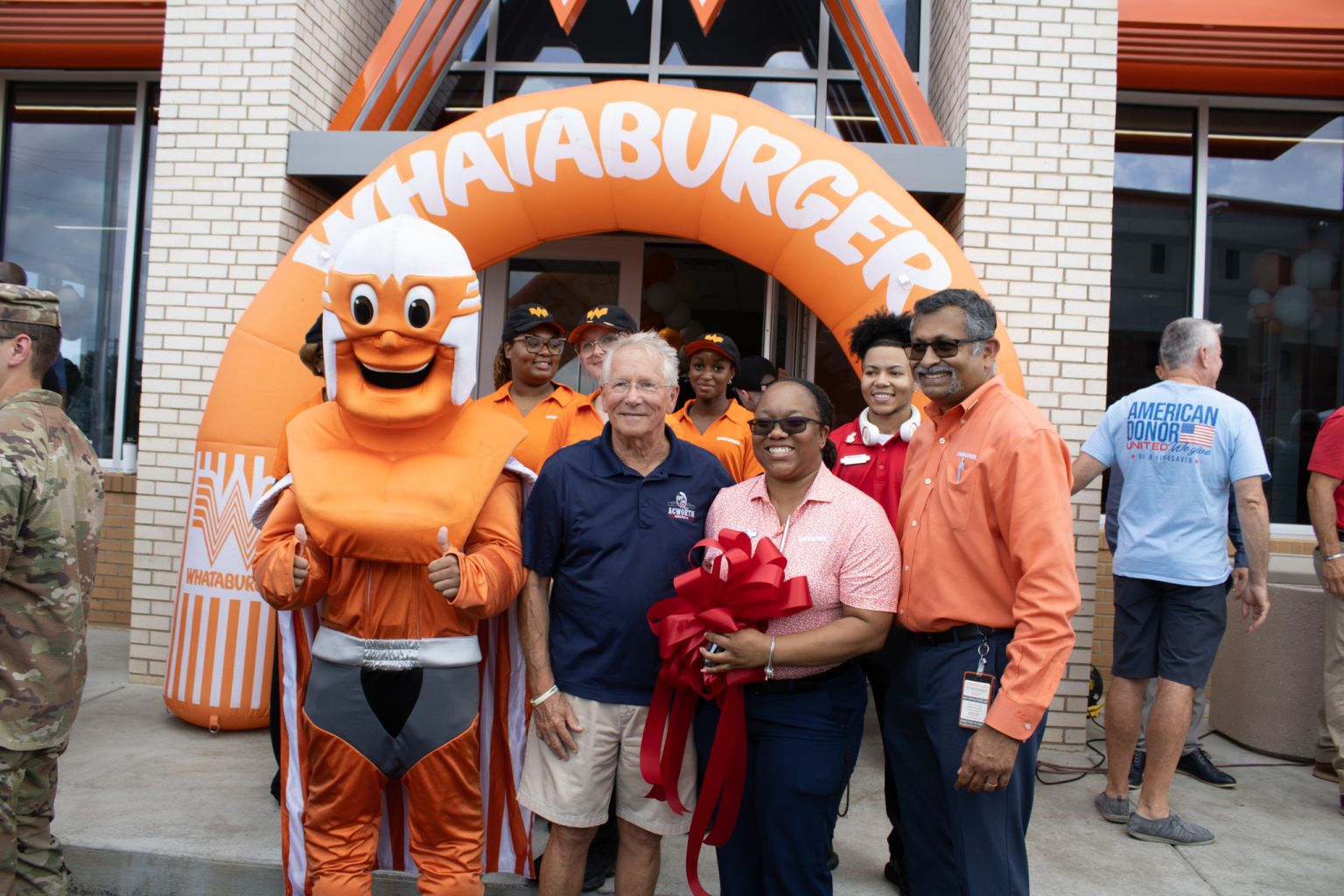 Ribbon Cutting in Celebration of Whataburger Opening – City of Acworth, GA