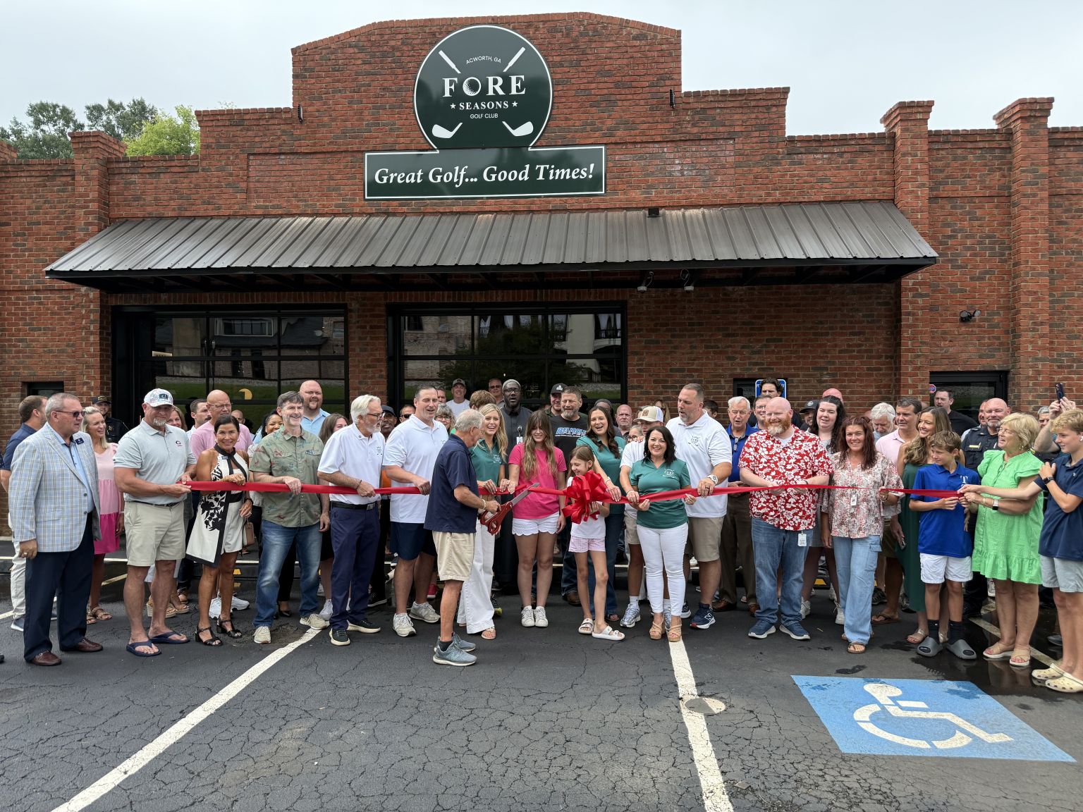 Ribbon Cutting Celebrating Fore Seasons Golf Club – City of Acworth, GA